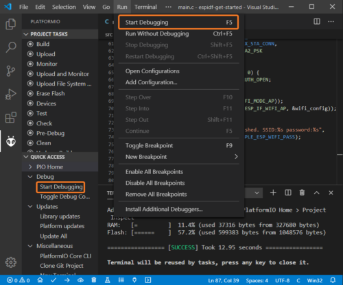Get Started With Esp Idf And Esp32 Devkitc Debugging Unit Testing Project Analysis 程序员日志