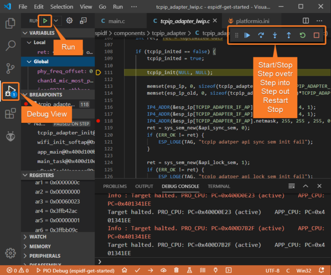 Get Started With Esp Idf And Esp32 Devkitc Debugging Unit Testing Project Analysis 程序员日志